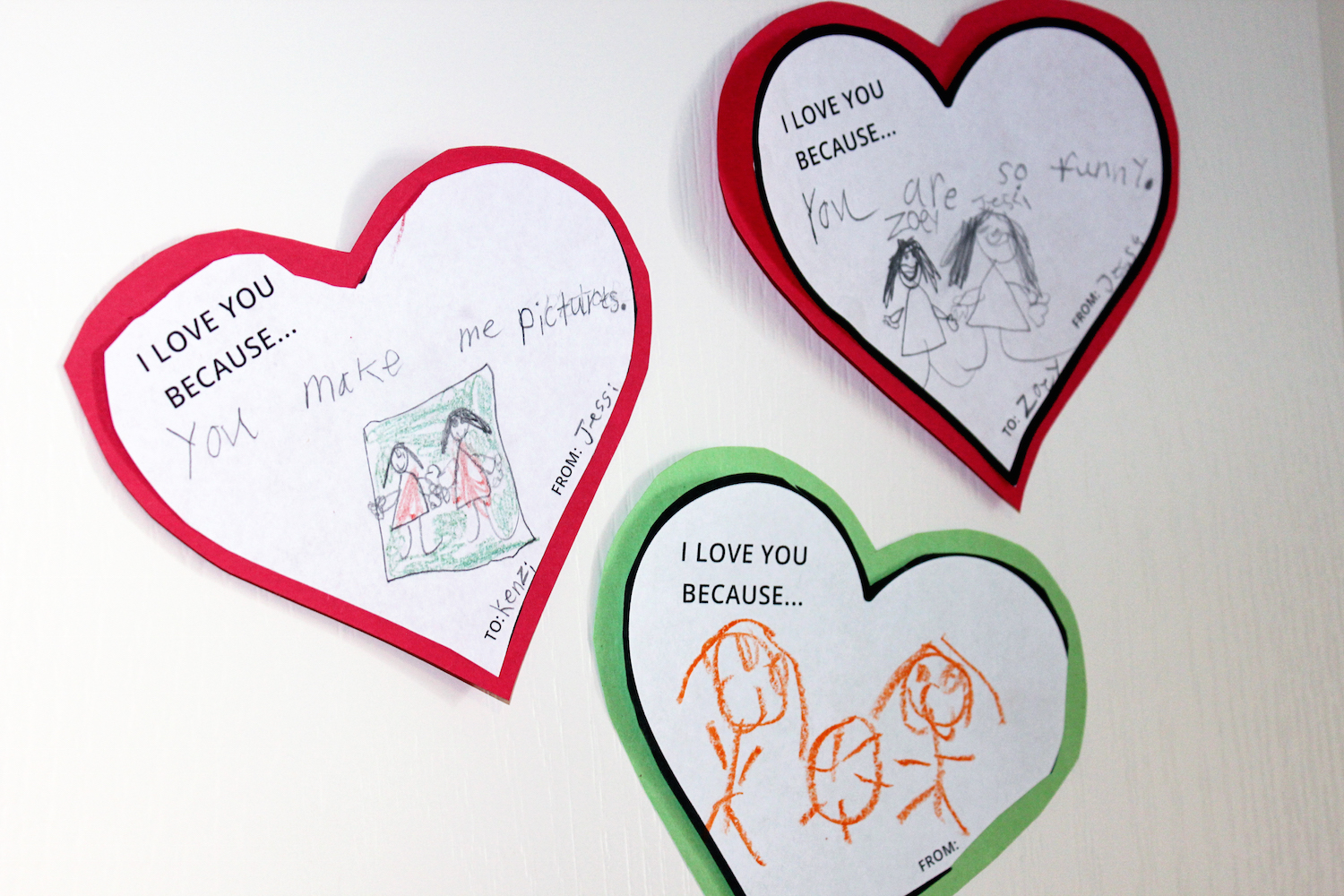 “I love you because…” (A Simple Valentine’s Day Craft) — Minno Parents